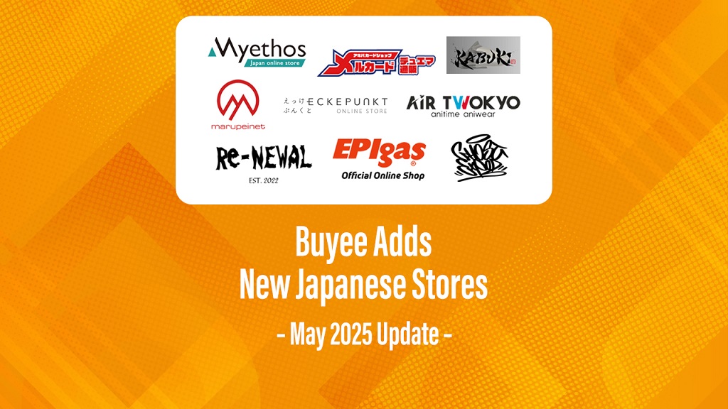 Buyee Adds New Japanese Stores – May 2025 Update | Buyee Blog