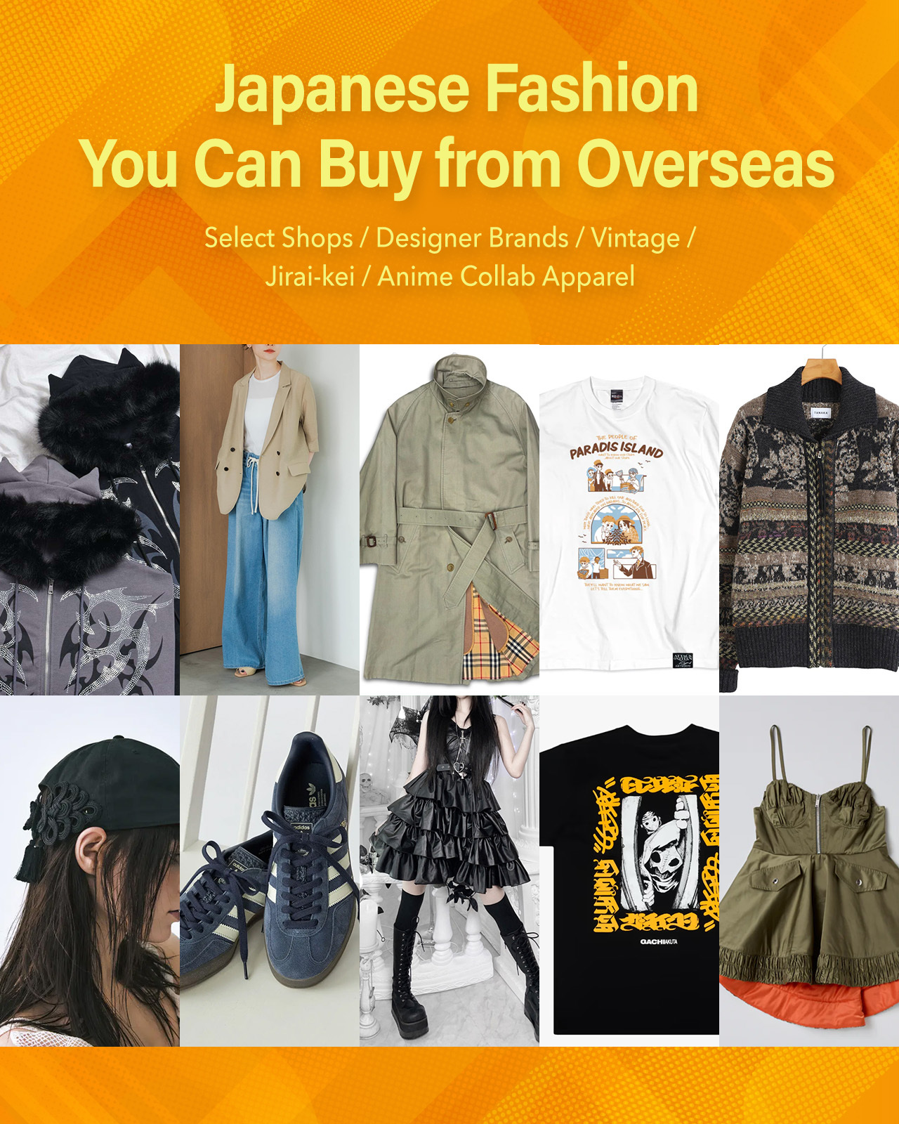 Japanese Fashion You Can Buy from Overseas―Select Shops / Designer ...